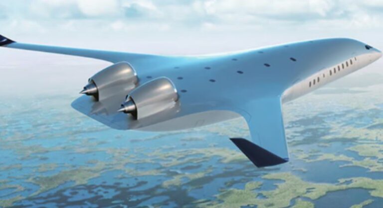 Projeto futurista: avião de ‘asa mista’ mais potente e sustentável é ...